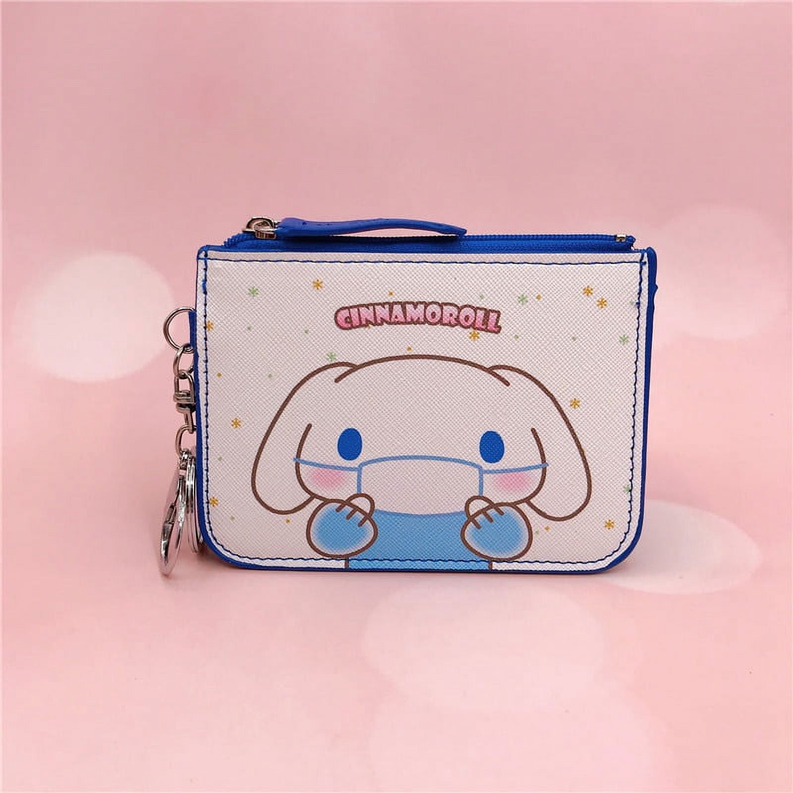Sanrio Bag Cute Cinnamoroll Pu Coin Purse Sanrios Wallet Cartoon ...