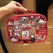 2024 Cute Sanrio Hello Kitty Triangle Bag Anime Cartoon Towel ...