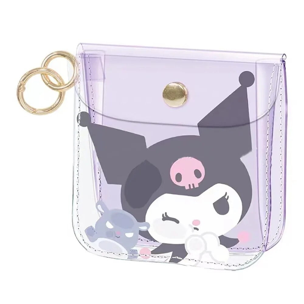 Sanrio Bags Cute Cartoon Waterproof Wallet Kawaii Anime Women's Storage ...