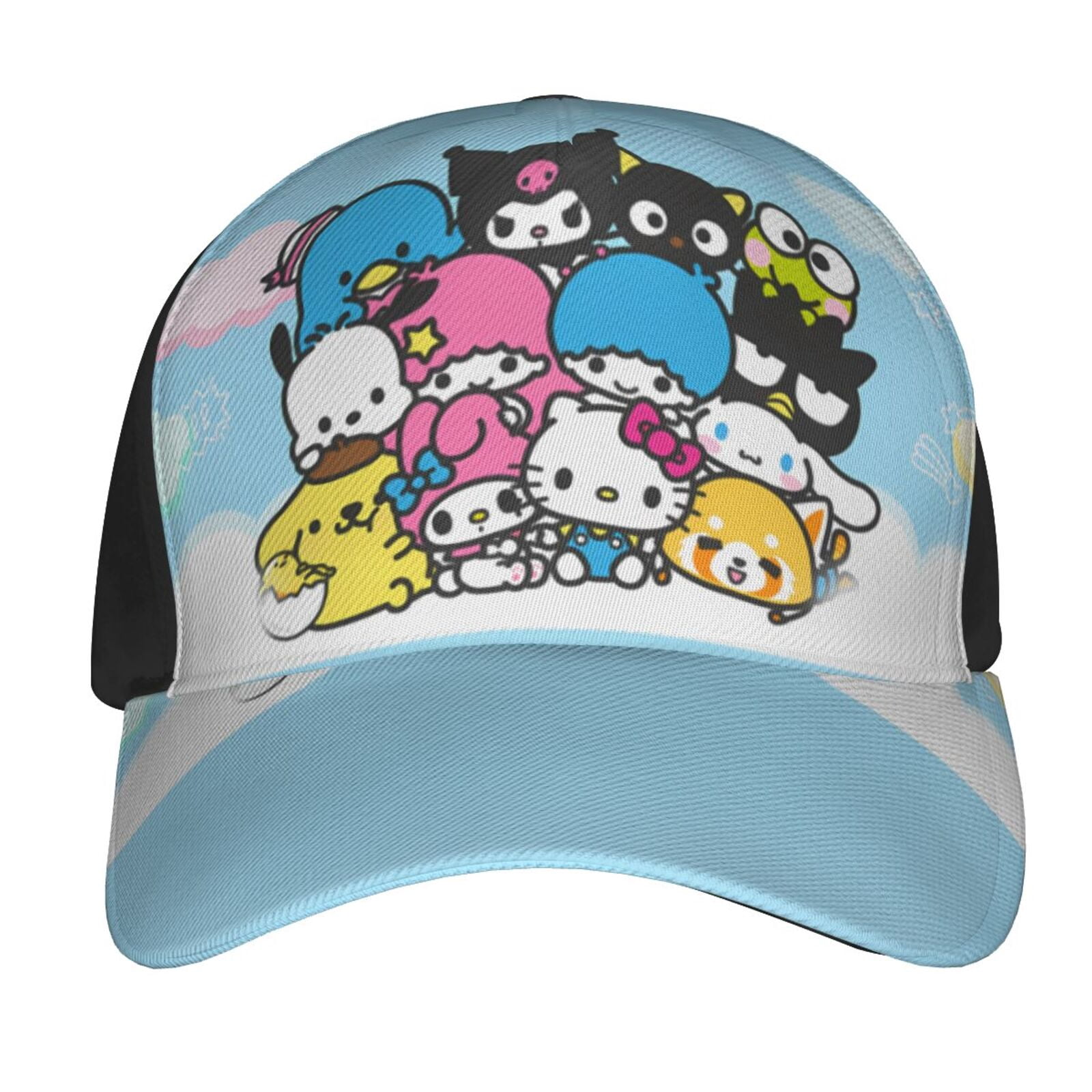 Sanrio Baseball Hat Hip Hop Caps Sun Hat Outdoor Trucker Hat Adjustable ...