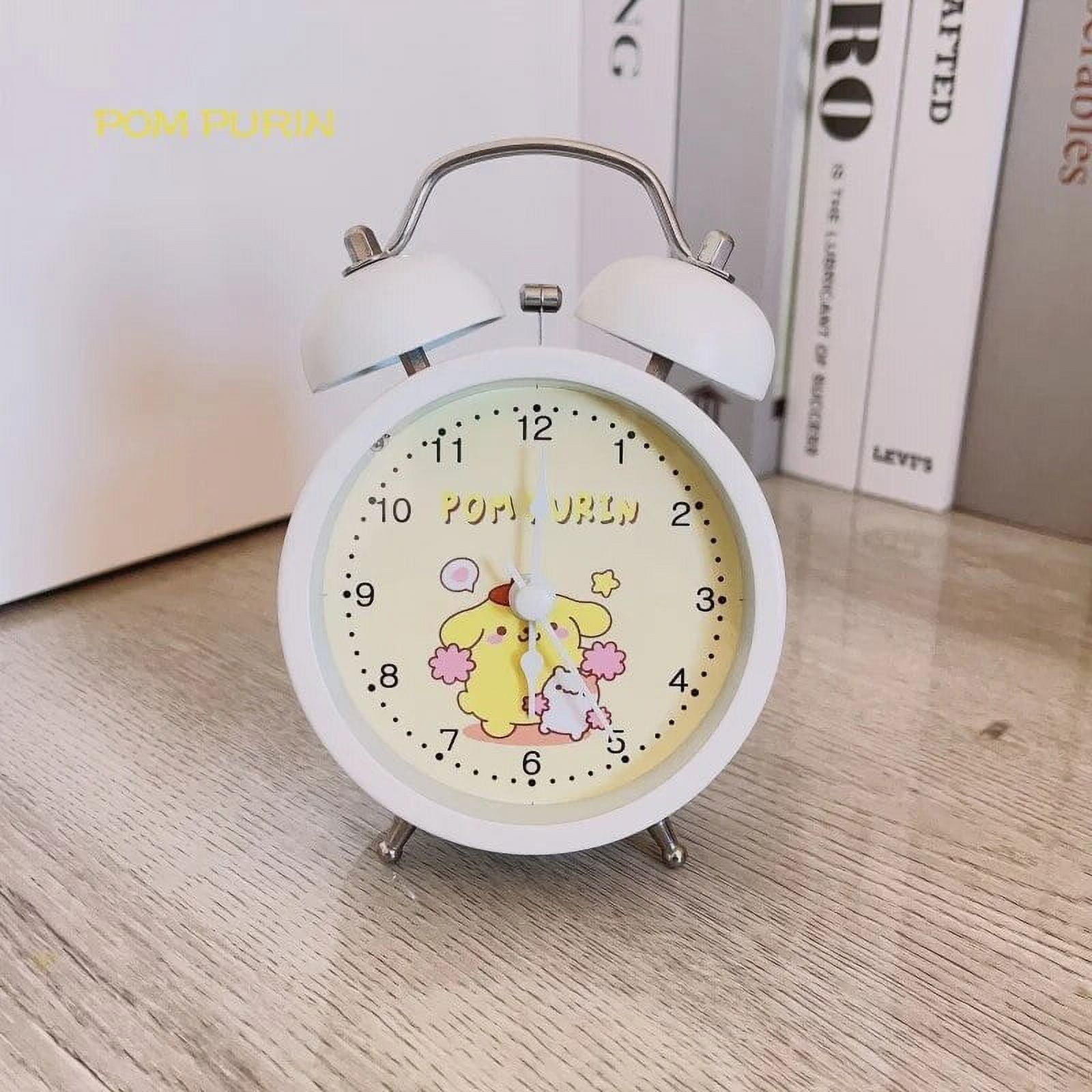 Sanrio Bedroom Alarm Clock Kuromi MyMelody HelloKitty Cinnamoroll Ins ...