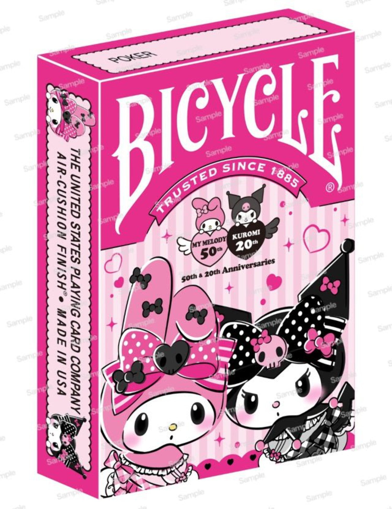 [Sanrio] Bicycle x Sanrio Playing Cards- My Melody Kuromi - Walmart.com