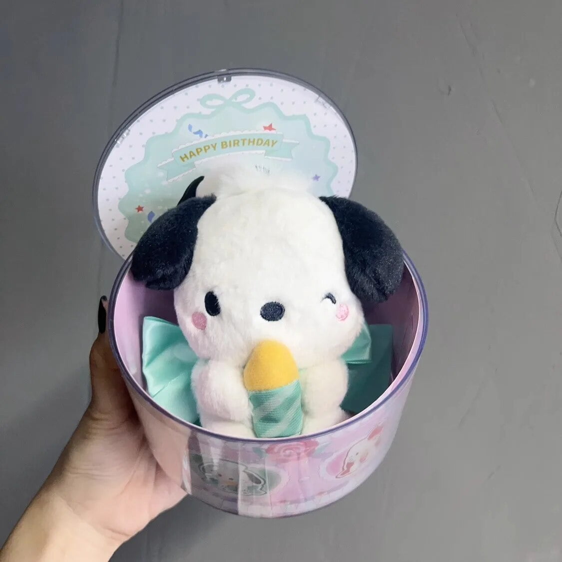 Sanrio Birthday Wishes Plush Blind Box Kulomi Melody Cinnamon Big Ears ...