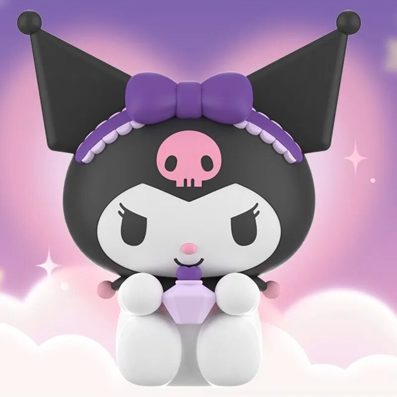 Sanrio Blind Box Electric Fan Kawaii Cartoon Anime Kuromi Fan Ornaments ...