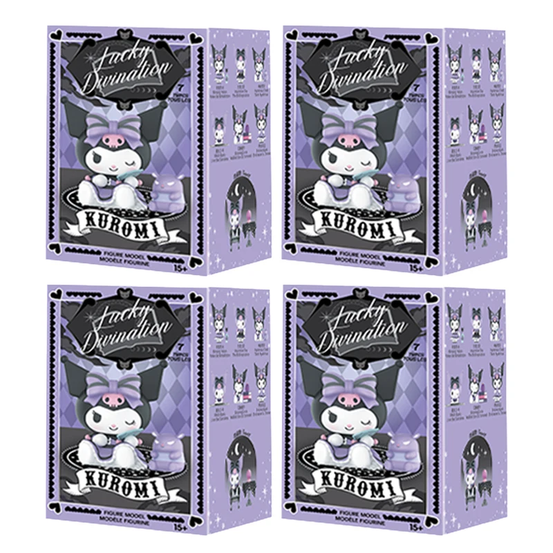 Sanrio Blind Box Hand Puppet Kuromi Lucky Divination Ornaments Mystery ...