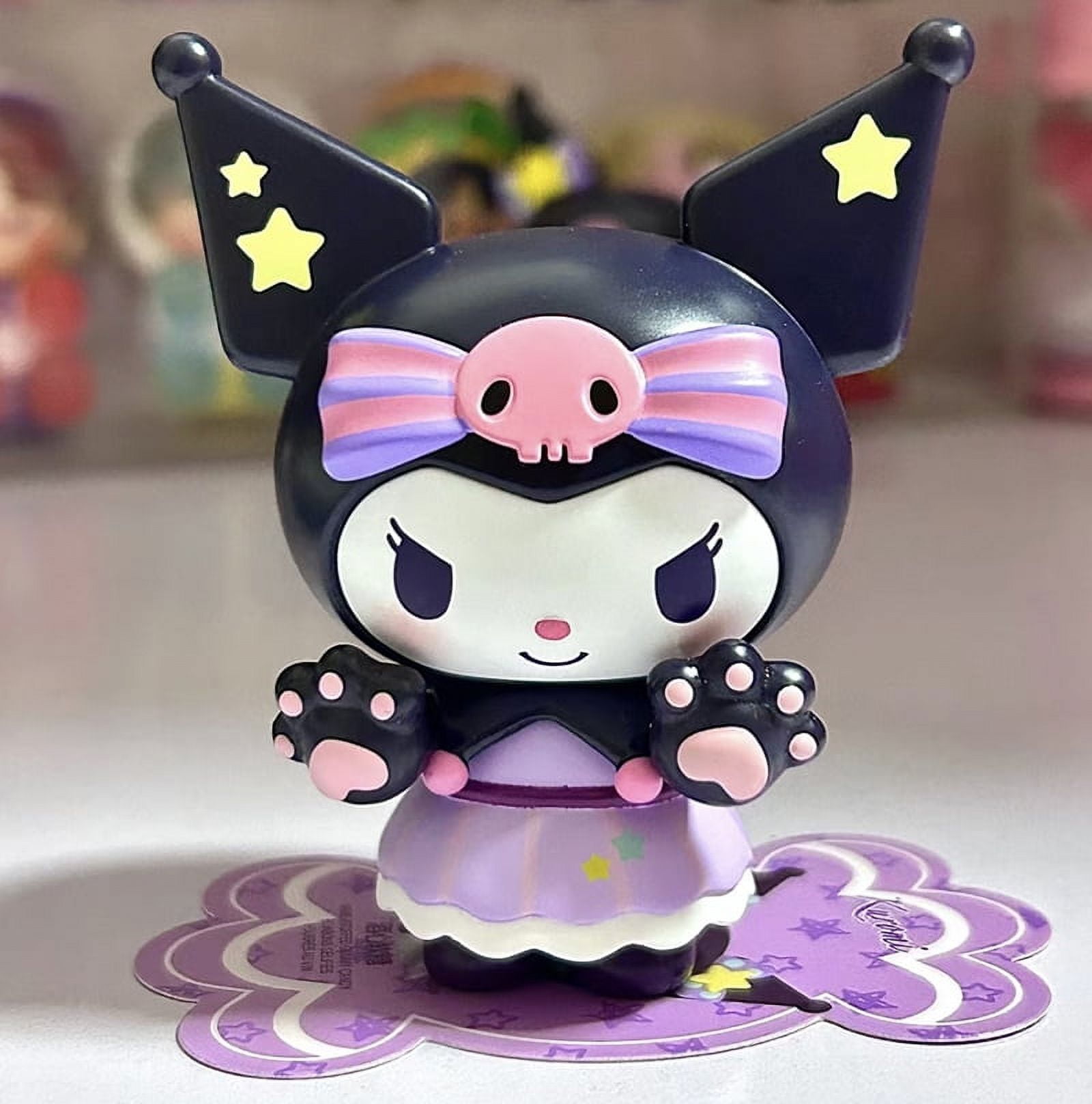 Sanrio Blind Box Kuromi Lucky Divination Action Figure Kawaii Anime ...