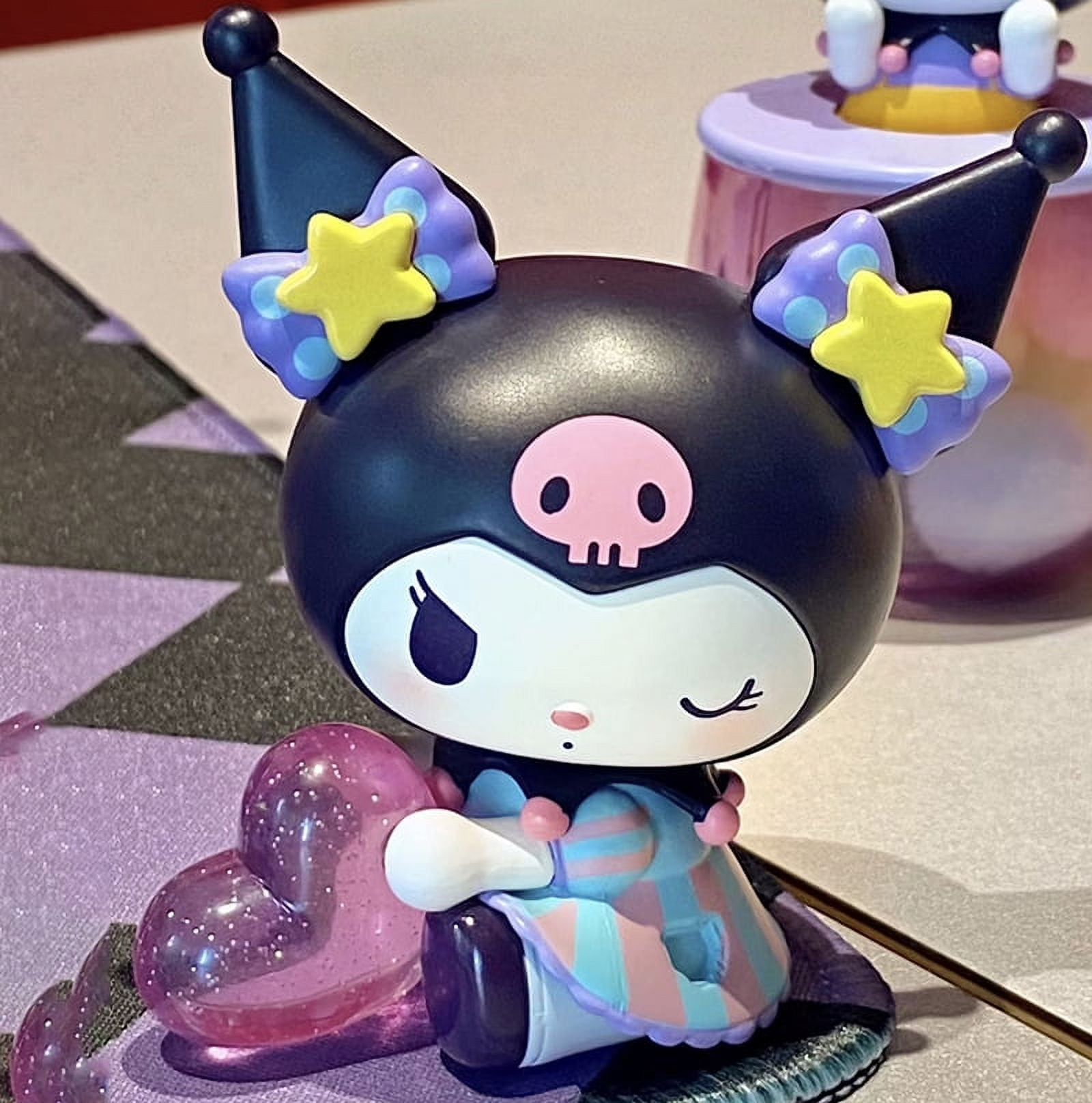 Sanrio Blind Box Kuromi Lucky Divination Action Figure Kawaii Anime ...
