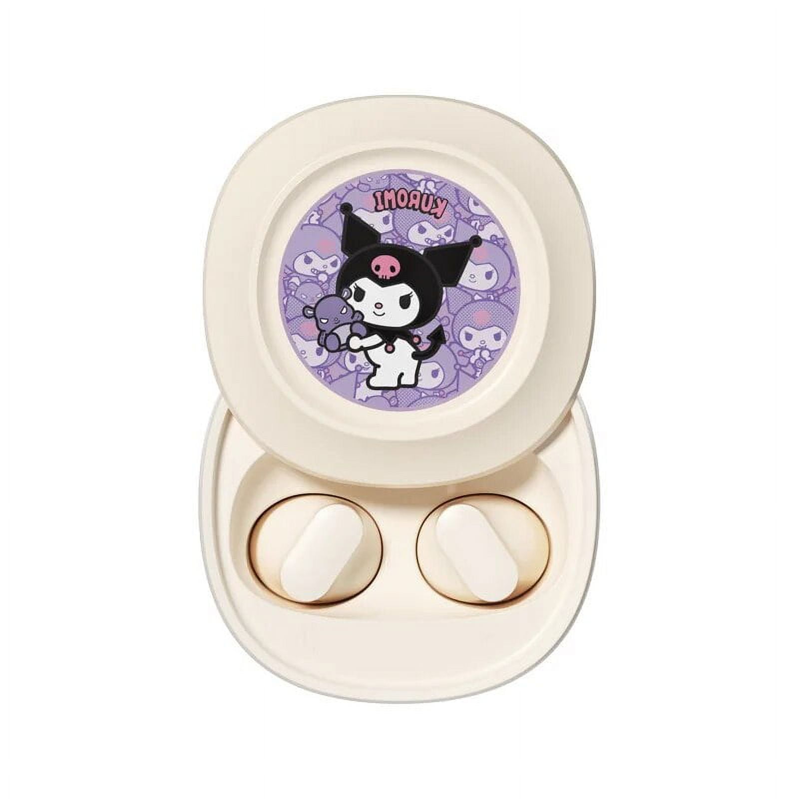 Sanrio Bluetooth Headphones Kuromi Hello Kitty Wireless Headset ...