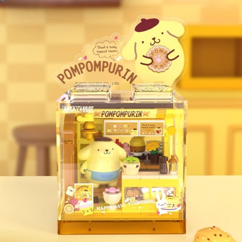 Sanrio Box Building Blocks Moe Hello Kitty Cinnamoroll Anime Pochacco ...