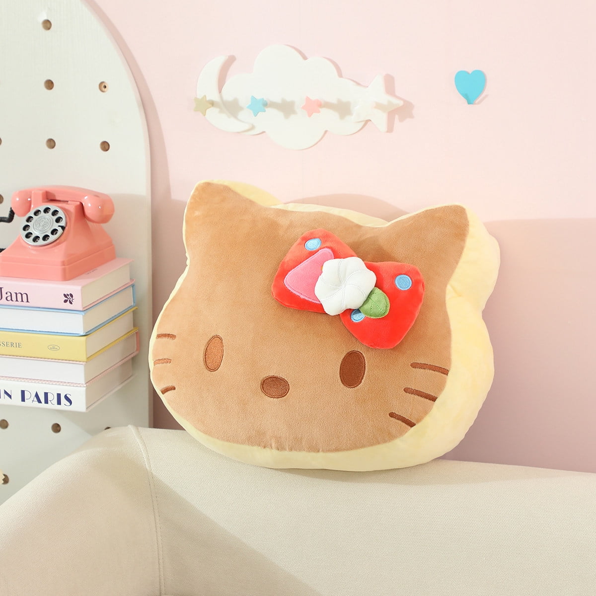 Sanrio Bread Hello Kitty Plush Toy Hello Kitty Pillow Stuffed Anime ...