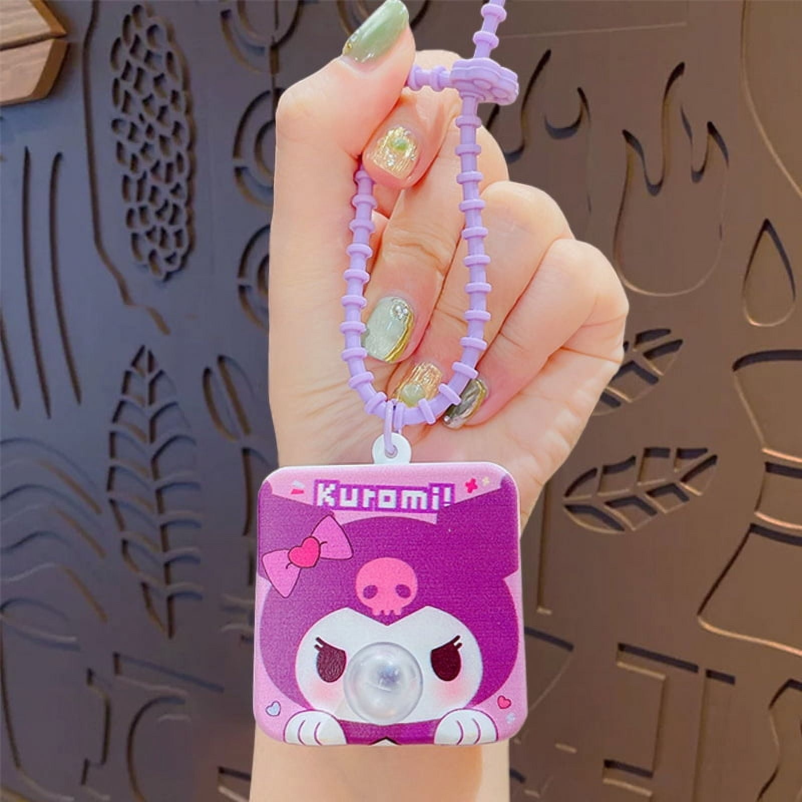 Sanrio Bubble Decompression Hello Kitty Kuromi Cinnamoroll Keychain ...