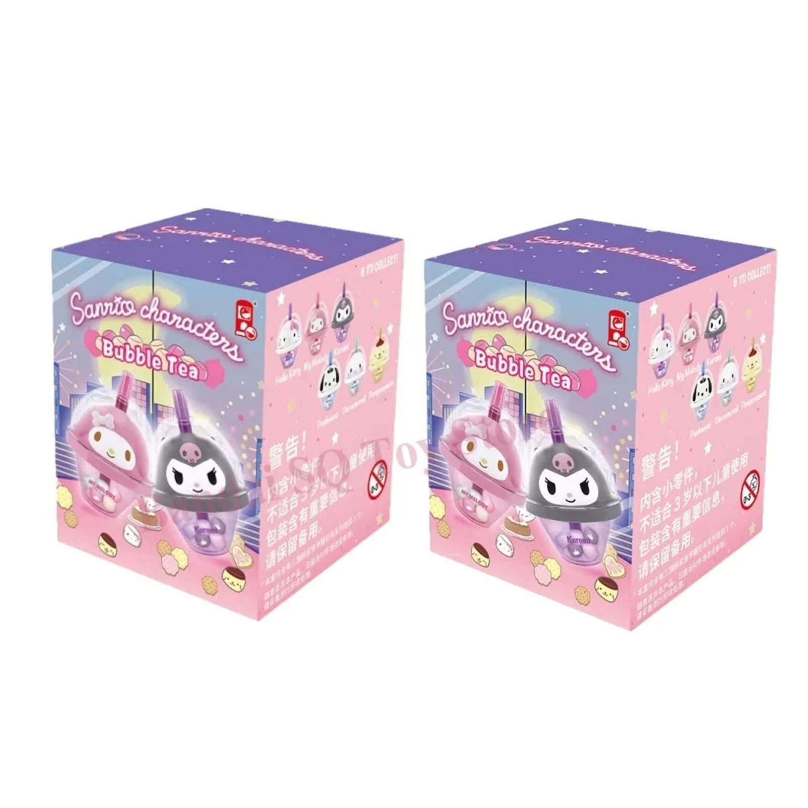 Sanrio Bubble Tea Blind Box Series Figure Kuromi My Melody Cinnamoroll ...
