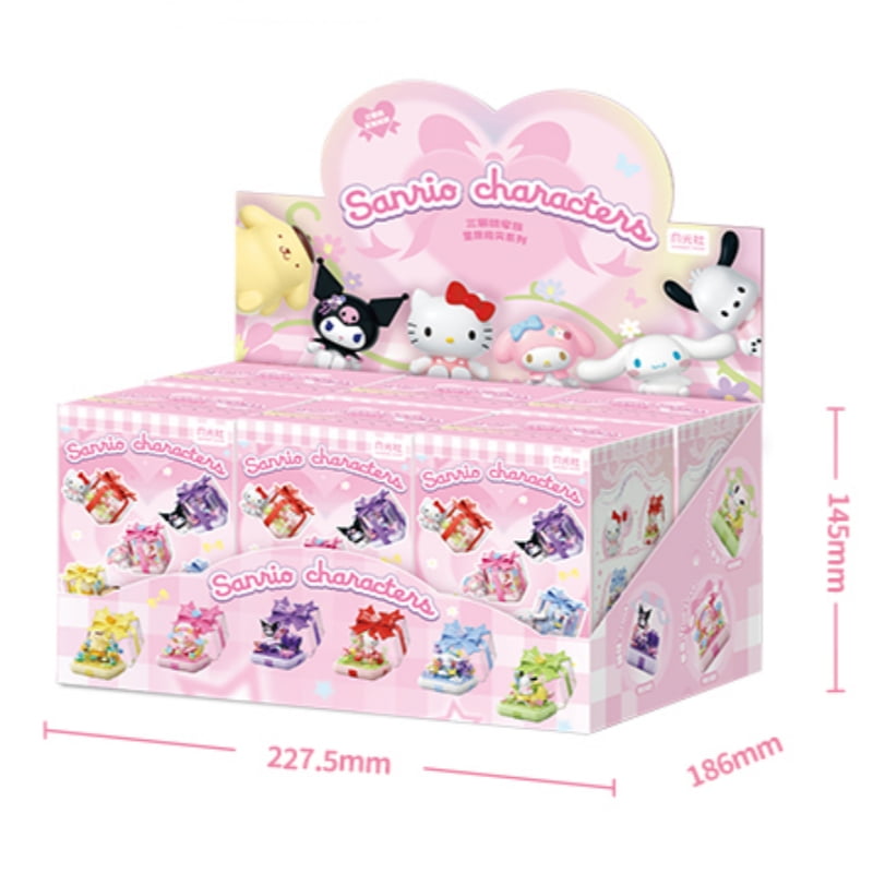 Sanrio Building Block Ring Box Cartoon Hellokitty Kuromi My Melody ...