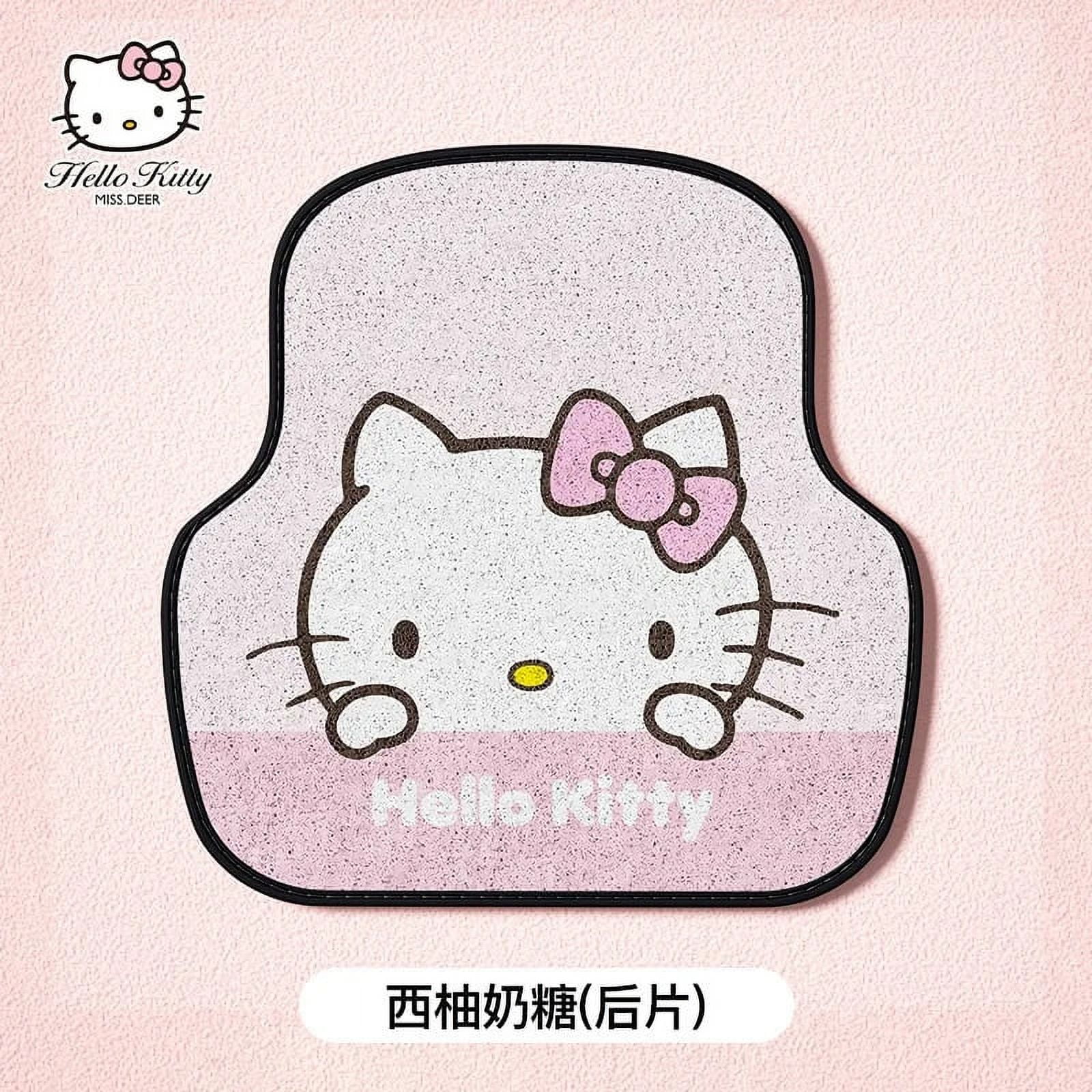 Sanrio Car Rubber Mats Cartoon Genuine Hello Kitty's Car Wire Loop ...
