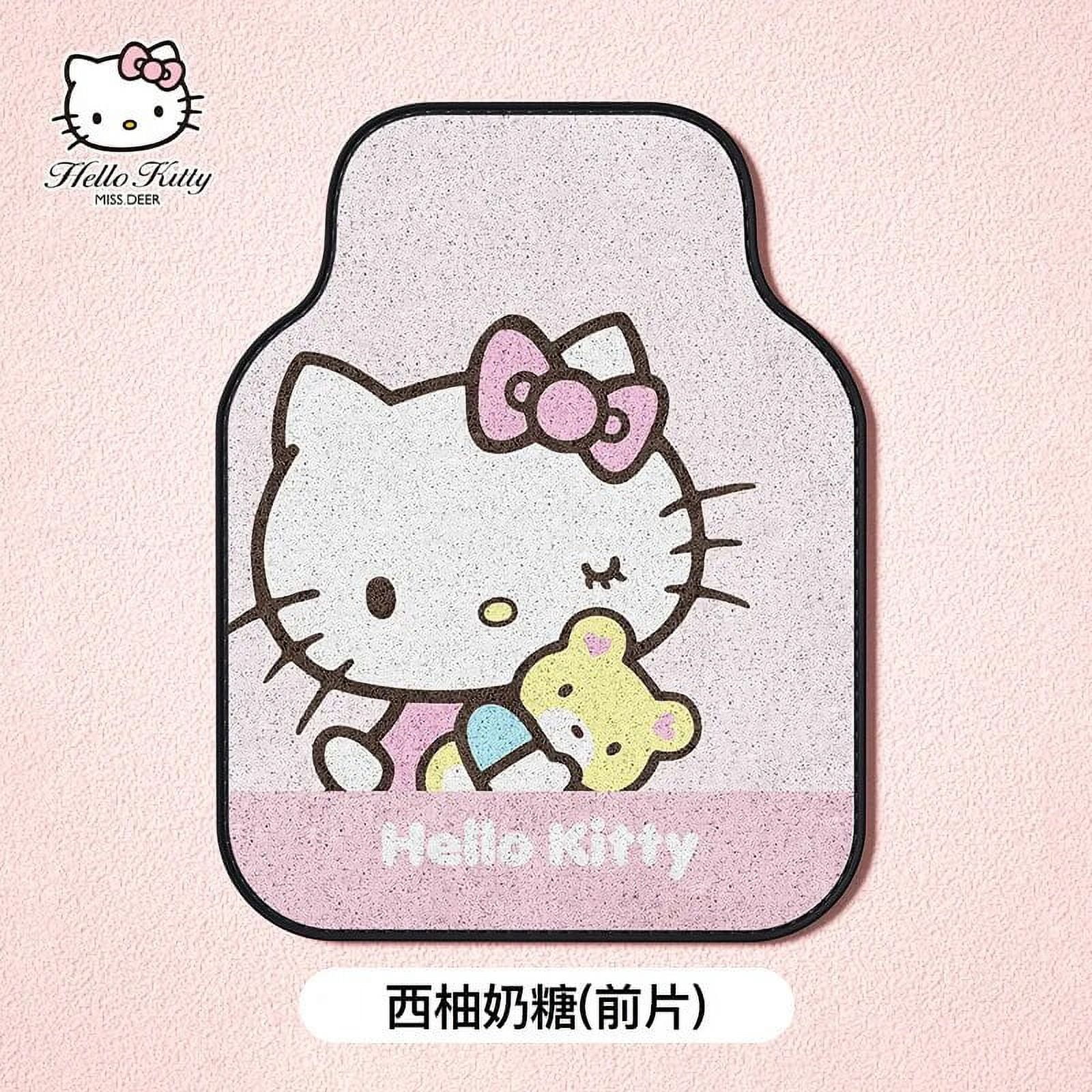 Sanrio Car Rubber Mats Cartoon Genuine Hello Kitty's Car Wire Loop ...