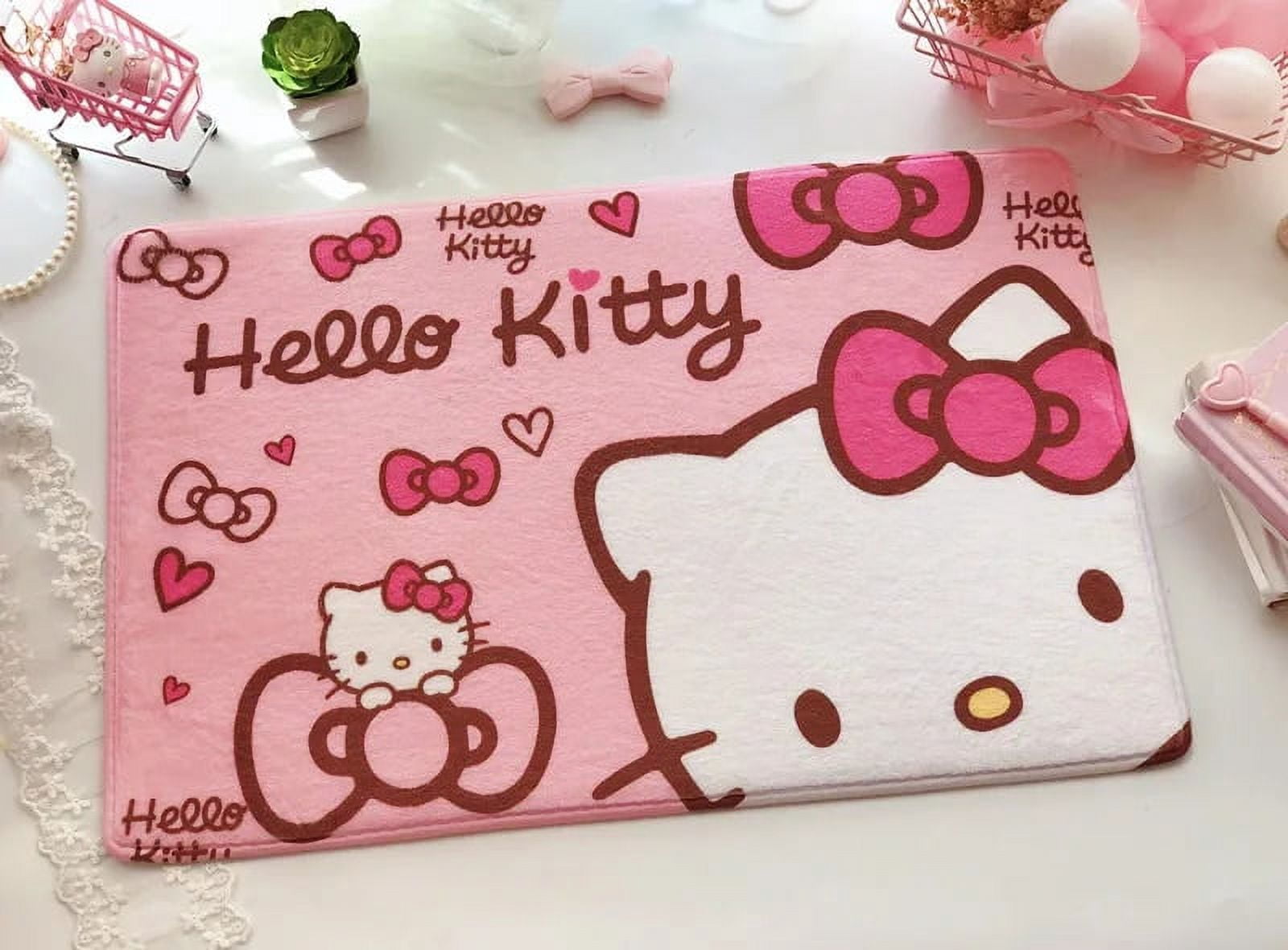 Sanrio Carpet Cute Hello Kitty Melody Cinnamoroll Kuromi Bathroom ...