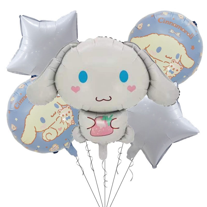 Sanrio Cartoon Aluminum Balloon Clow M Melody Cinnamoroll ...