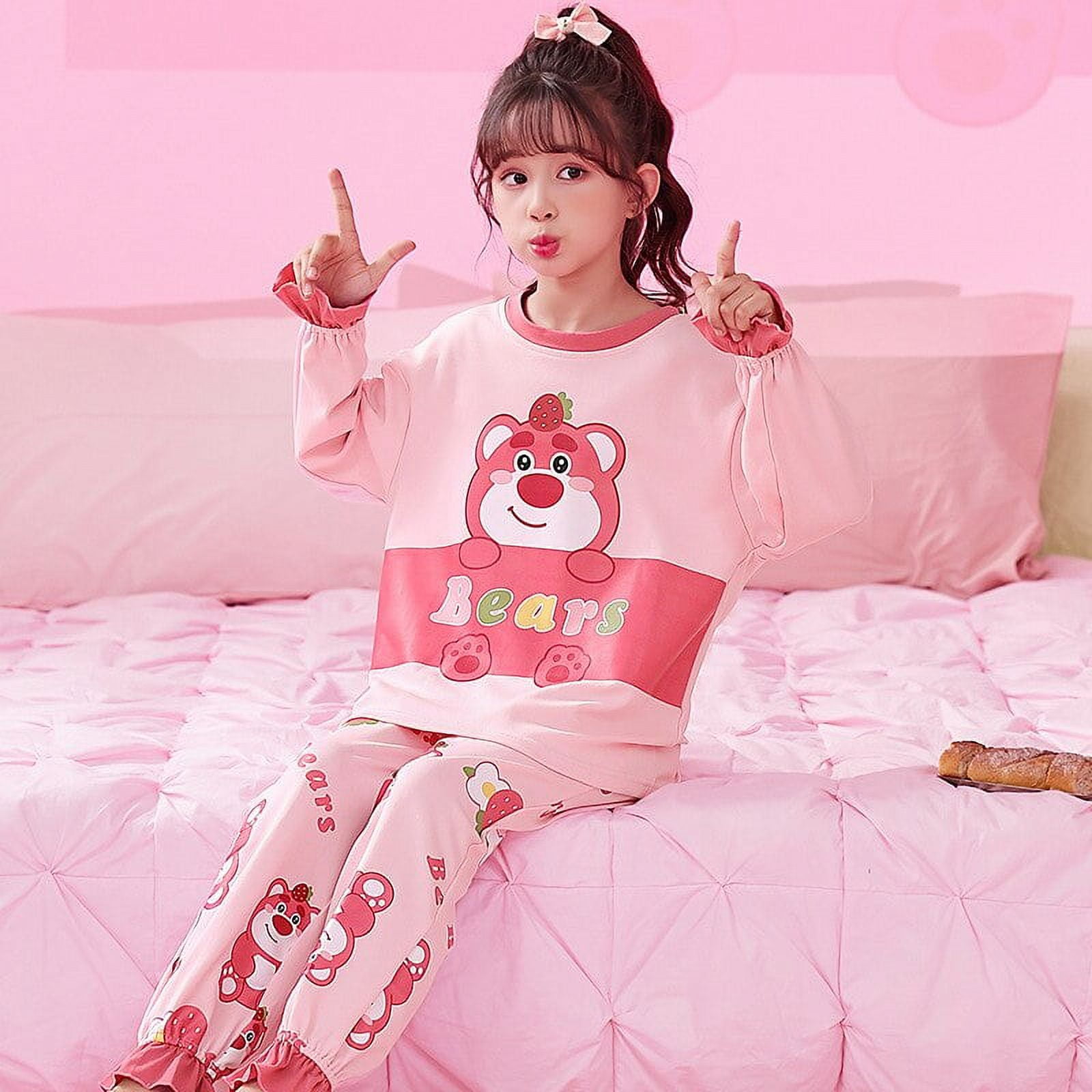 Sanrio Cartoon Children Pajamas My Melody Kuromi Cinnamoroll Anime ...