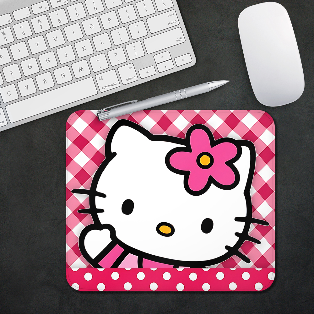 Sanrio Cartoon Cute Hello Kitty Gaming Mouse Pad XS Small Mousepad For ...
