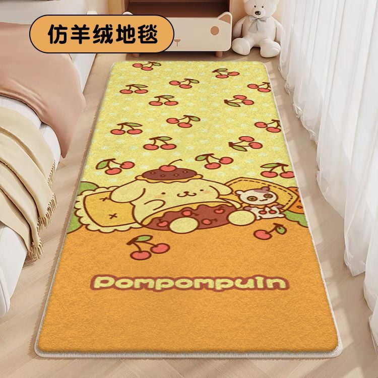 Sanrio Cartoon Hello Kitty Plush Carpet Lounge Rug Cute Cinnamoroll ...