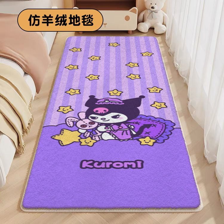 Sanrio Cartoon Hello Kitty Plush Carpet Lounge Rug Cute Cinnamoroll ...