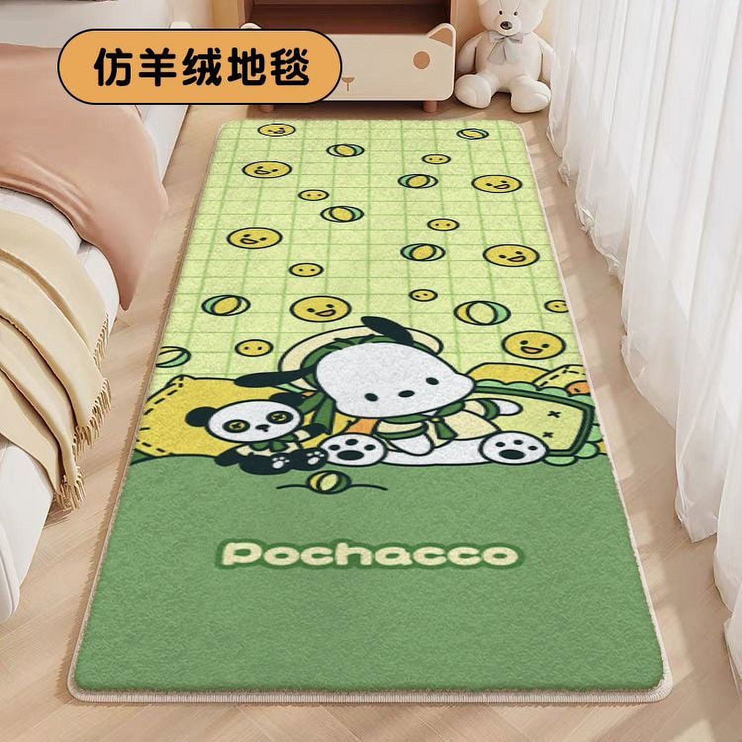 Sanrio Cartoon Hello Kitty Plush Carpet Lounge Rug Cute Cinnamoroll ...