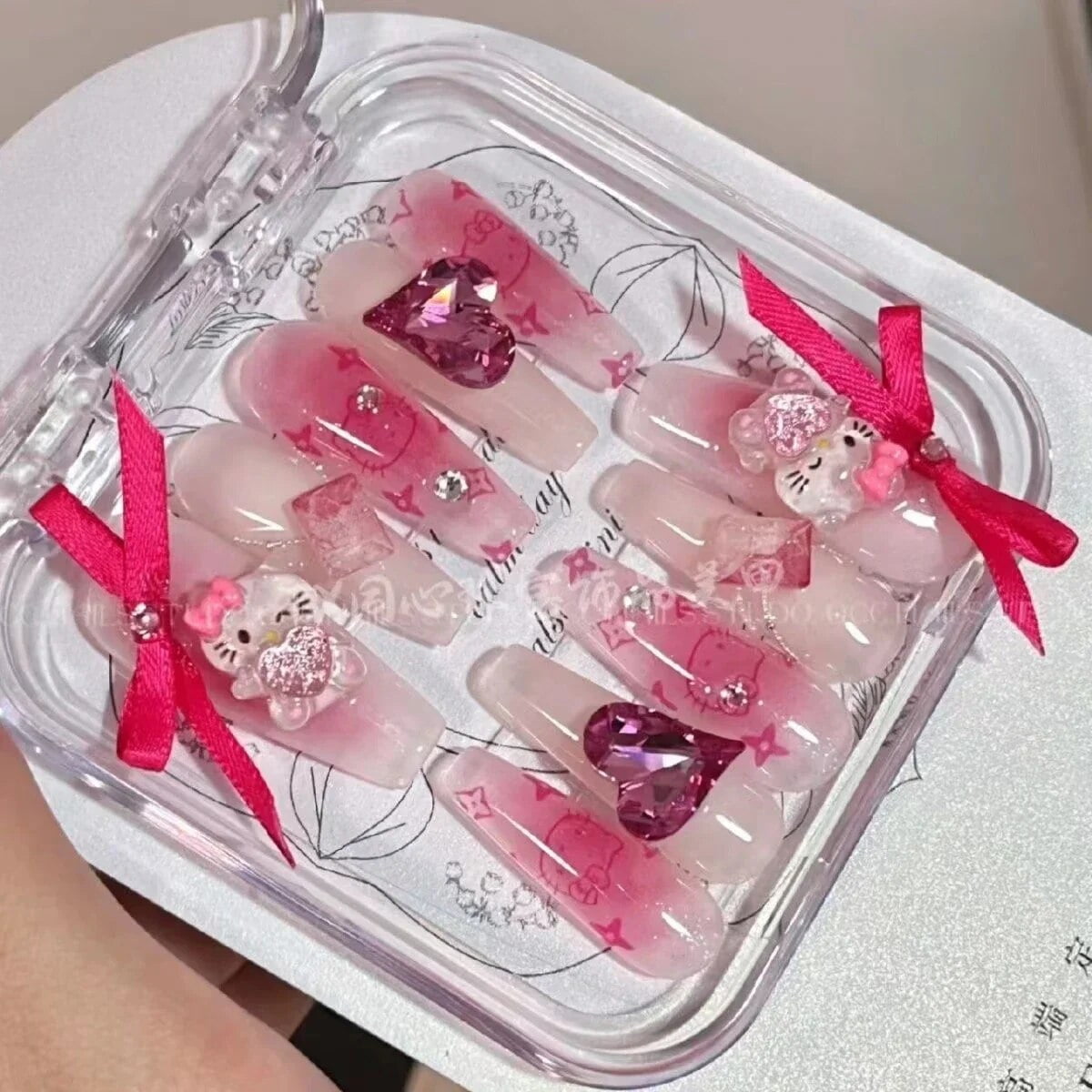 Sanrio Cartoon Hellokitty Wearing Armor Dopamine Cute Kawaii Medium and ...