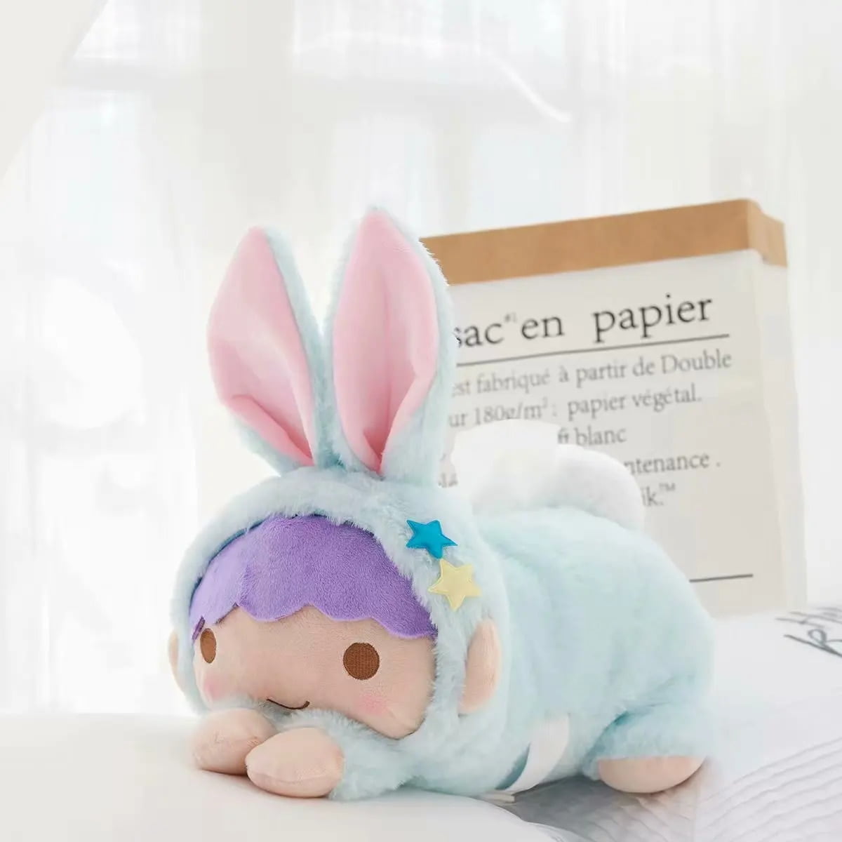 Sanrio Cartoon Japanese Style Tissue Cover Plush Toy Soft Cosplay Doll ...