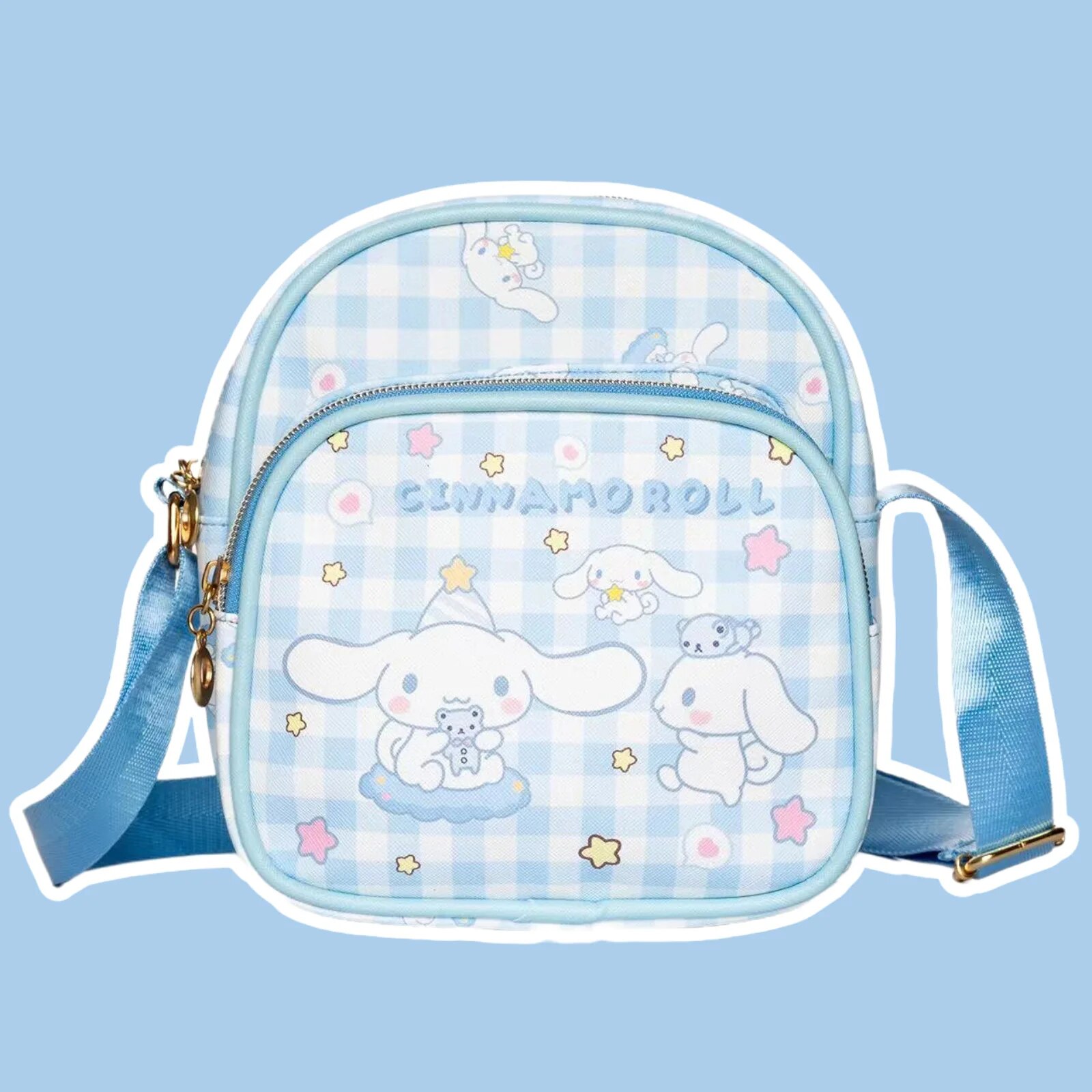 Sanrio Cartoon Shoulder Bags Melody Hello Kitty Kulomi Mini Messenger ...