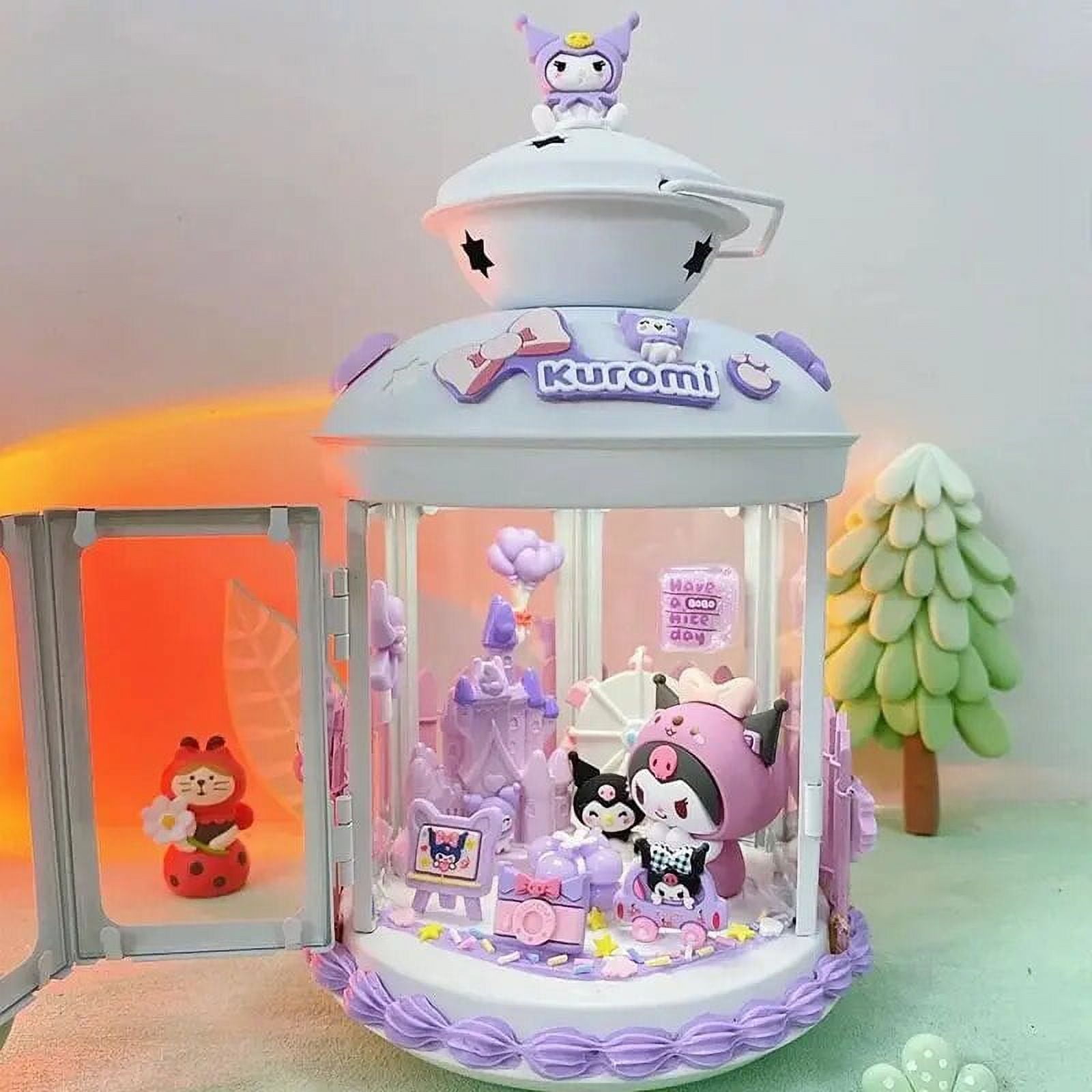 Sanrio Cartoon bedside lamp Kuromi Cinnamoroll Toy Kawaii Kitty ...