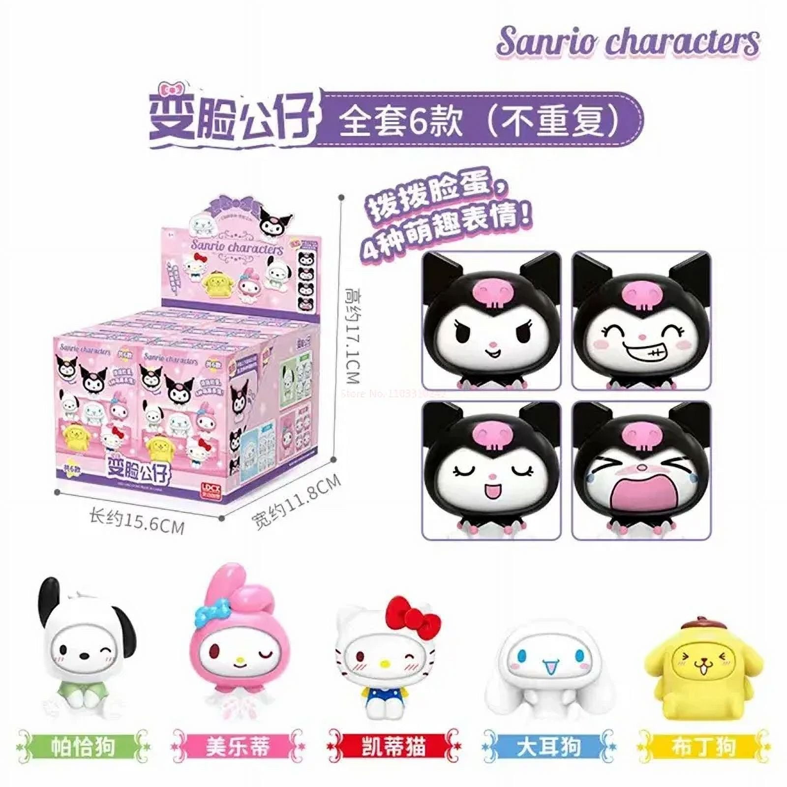 Sanrio Change Face Figure Blind Box Cinnamoroll Pochacco My Melody ...