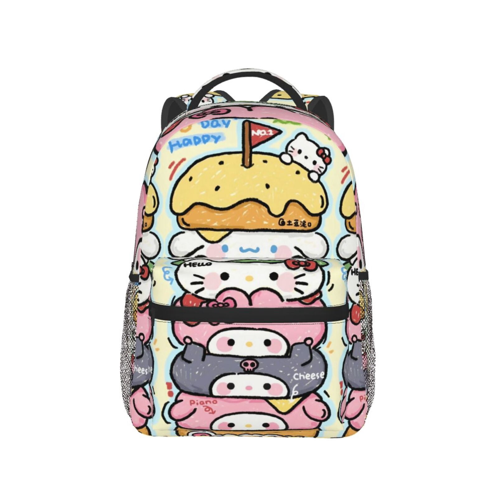 Sanrio Characters Hamburger Travel Backpack,Carry On Backpack Personal ...