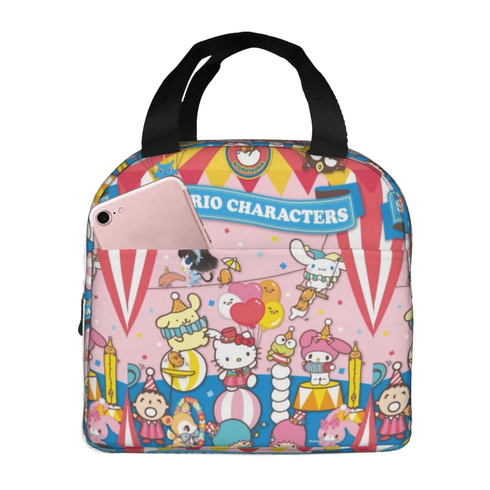 Sanrio Characters Hello-Kitty Mymelody Kuromi Cinnamoroll Lunch Box,Lunch Box for Men,Lunch Box ...