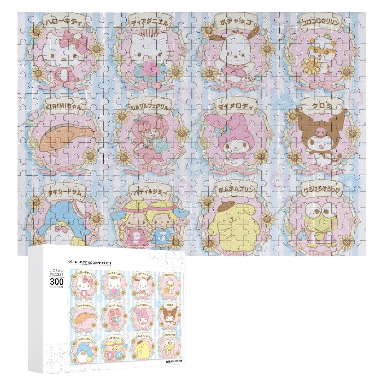 Sanrio Characters Puzzles for Kids Ages 4-8,Educational Kids Puzzles ...