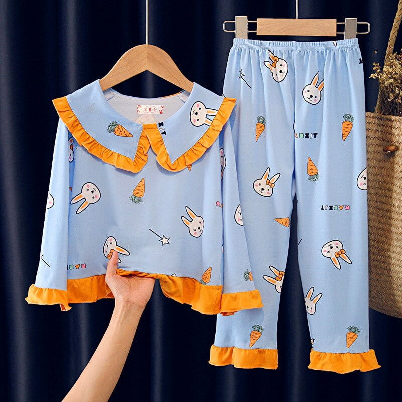 Sanrio Children Pajamas Long Sleeve Hello Kitty Cinnamoroll Underwater ...