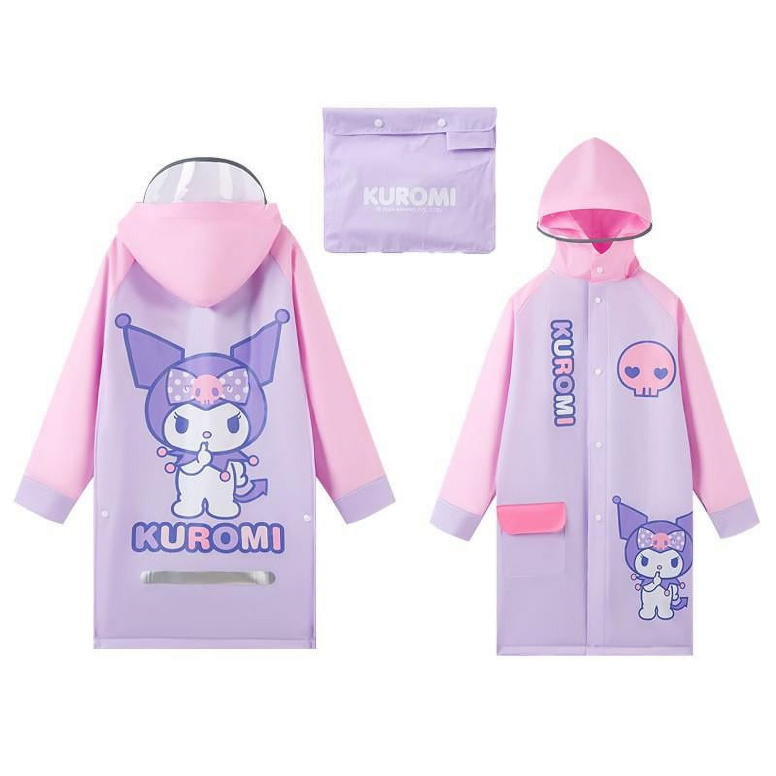 Sanrio Children‘s Raincoat Boys And Girls Waterproof Kids Baby Poncho Kindergarten Primary ...