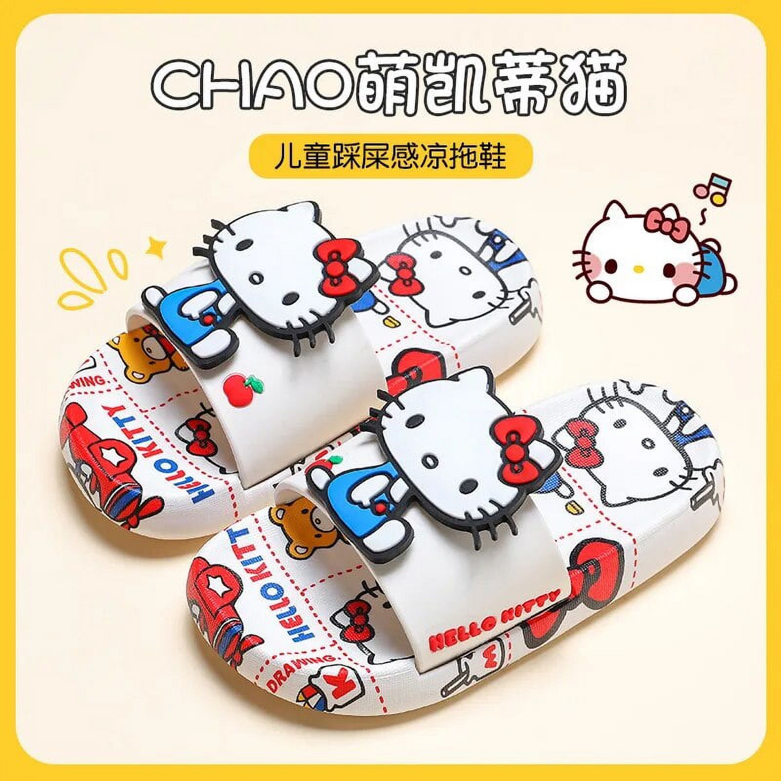 Sanrio Children's Slippers Cute Animation Boy Girl Indoor Anti-slip PVC ...