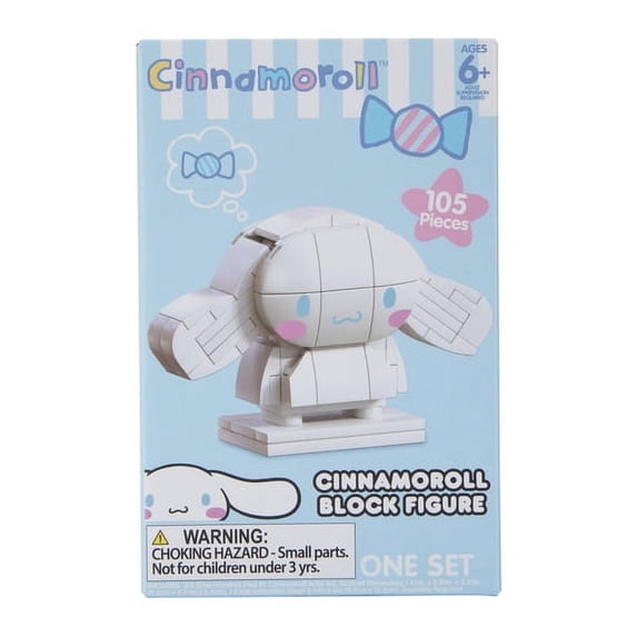 Hello Kitty Cinnamoroll Build Kit - 106 Piece Block Figure Set for Ages ...