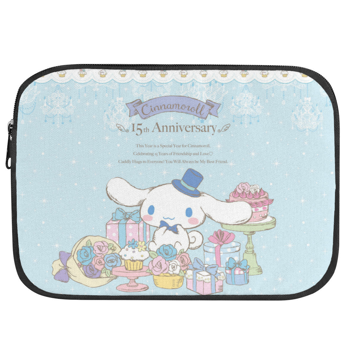 Sanrio Cinnamoroll Cartoon Laptop Sleeve Tablet Sleeve for Office ...
