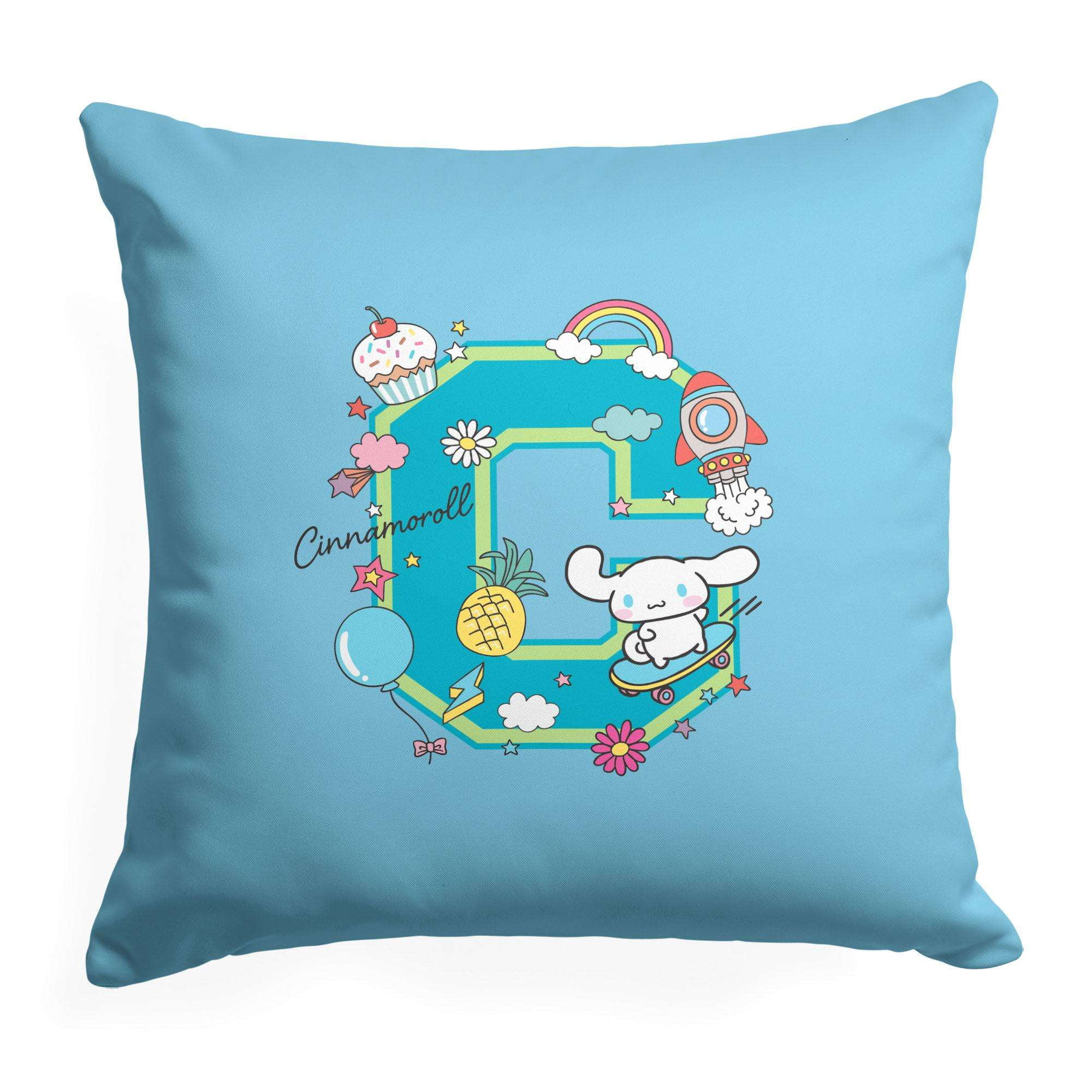 Sanrio Cinnamoroll Cinnamaroll Letters Kids Printed Throw Pillow ...