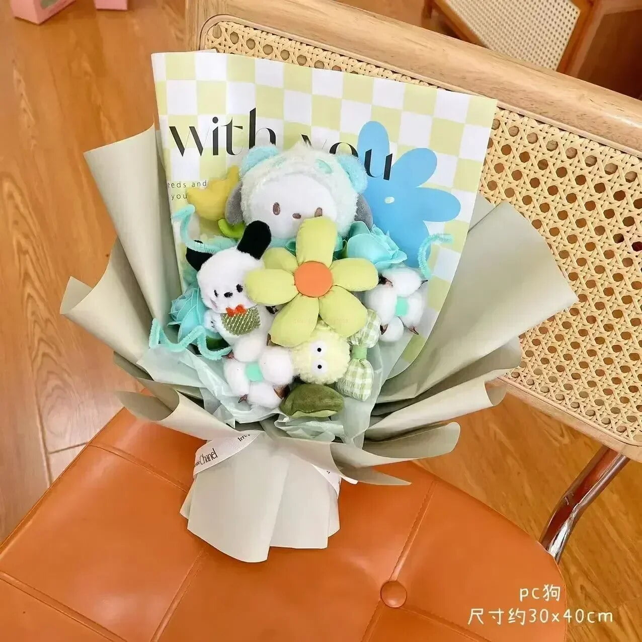 Sanrio Cinnamoroll Doll Bouquet Finished Kuromi Valentine's Day Gift ...