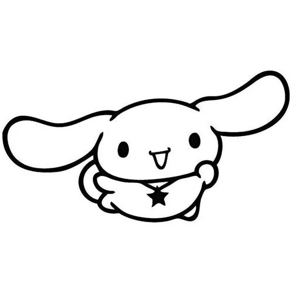 Sanrio Cinnamoroll Fly Decor Japan Cartoon Decal Sticker Car Window ...