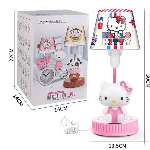 Sanrio Cinnamoroll Hello Kitty Bedside Lamp Anime Plug In Charge Night ...