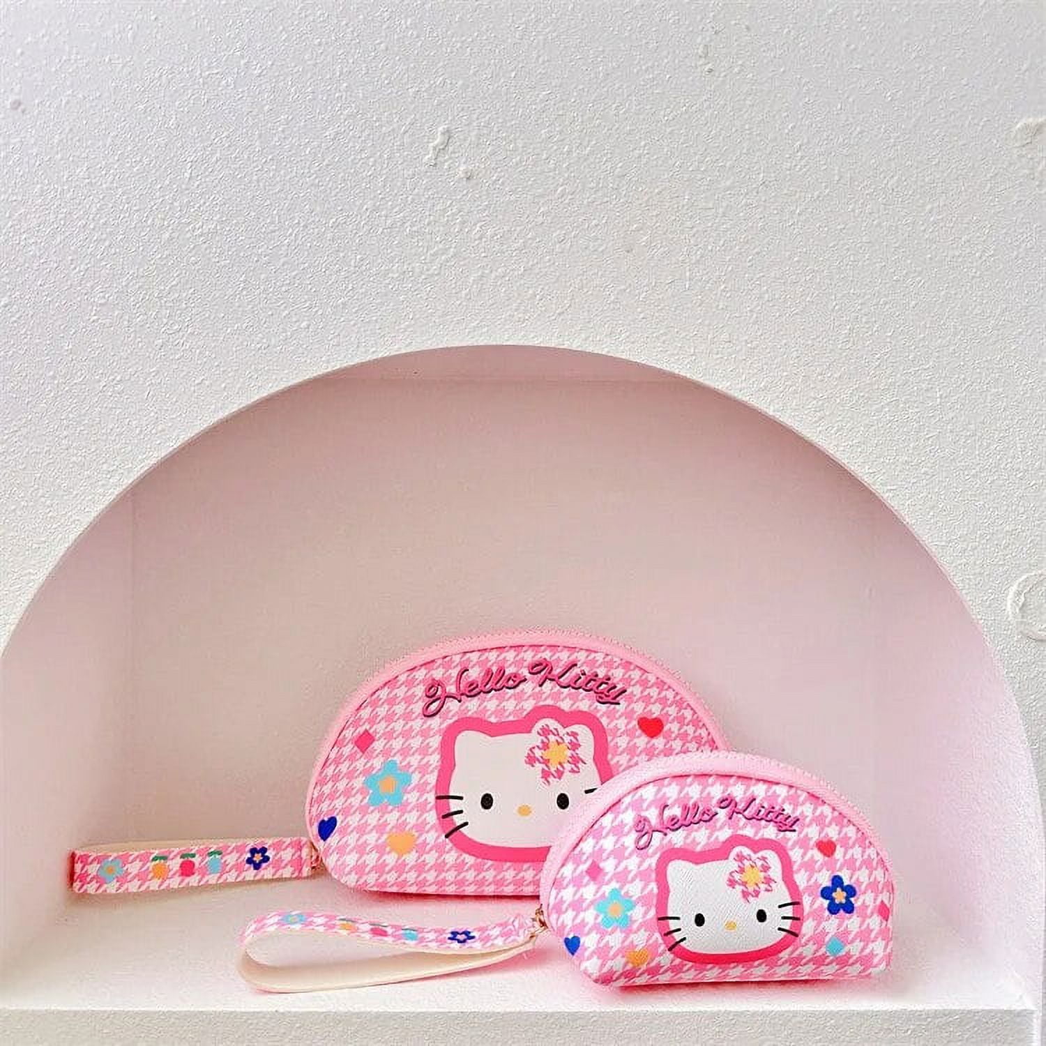 Sanrio Cinnamoroll Hello Kitty Cosmetic Bag My Melody PU Coin Purse ...