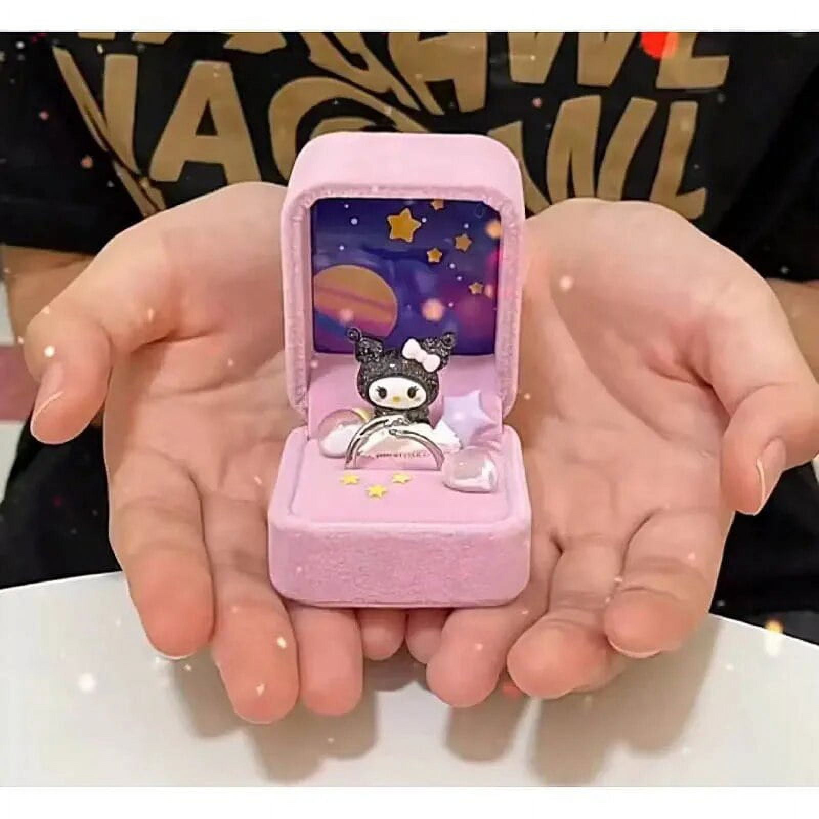 Sanrio Cinnamoroll Hello Kitty Kuromi Diy Ring Box To Confess Proposal ...