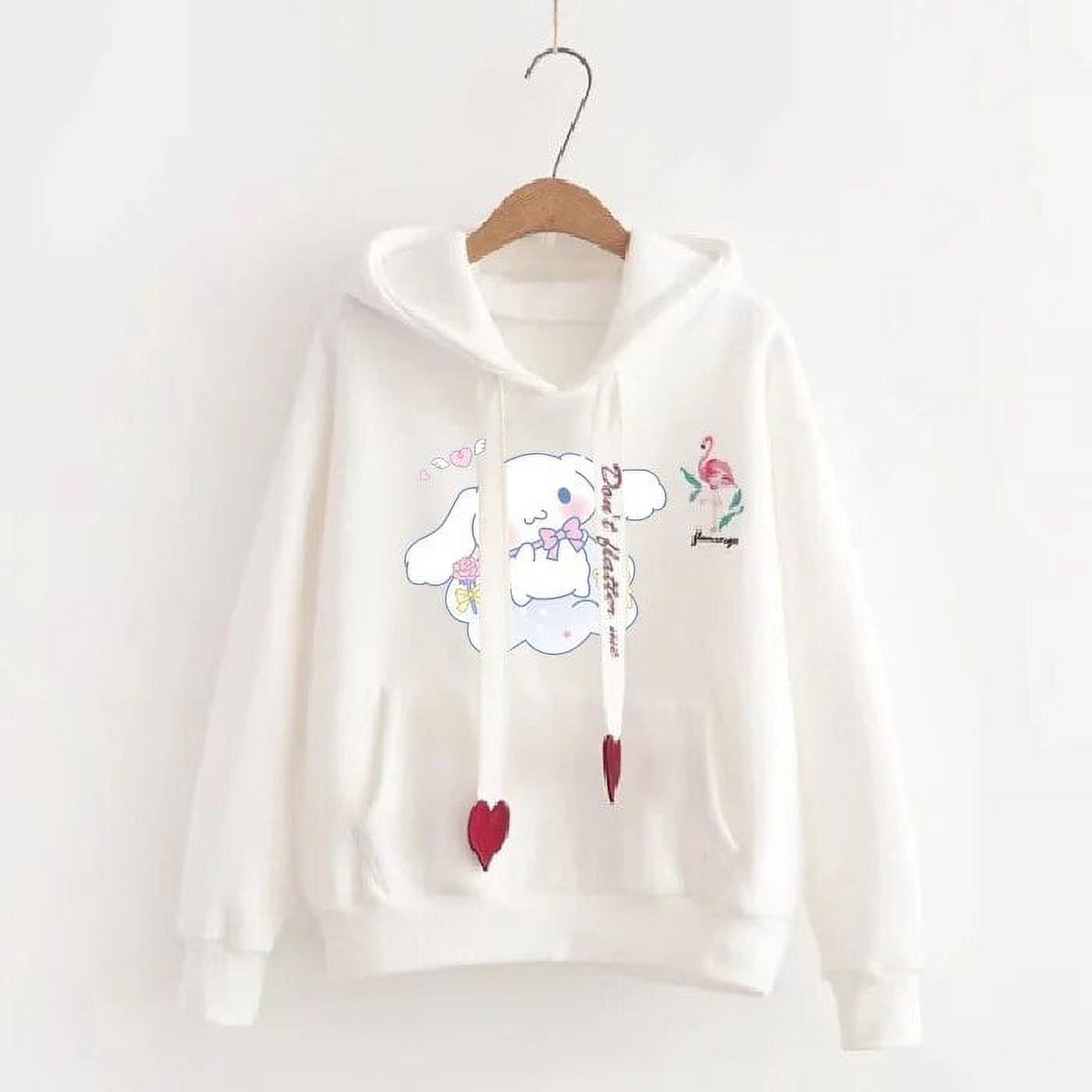 Sanrio Cinnamoroll Hoodie Kuromi My Melody Women's Fleece Hoodie ...