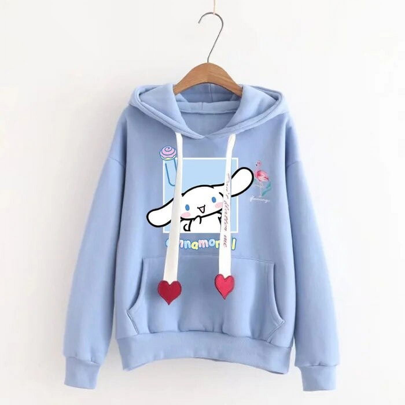 Sanrio Cinnamoroll Hoodie Kuromi My Melody Women's Fleece Hoodie ...