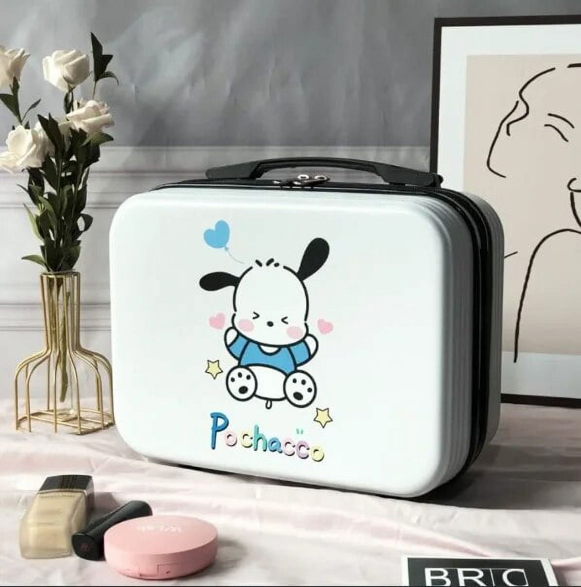 Sanrio Cinnamoroll Kawaii Anime Makeup Box Cute Cartoon Kuromi My ...
