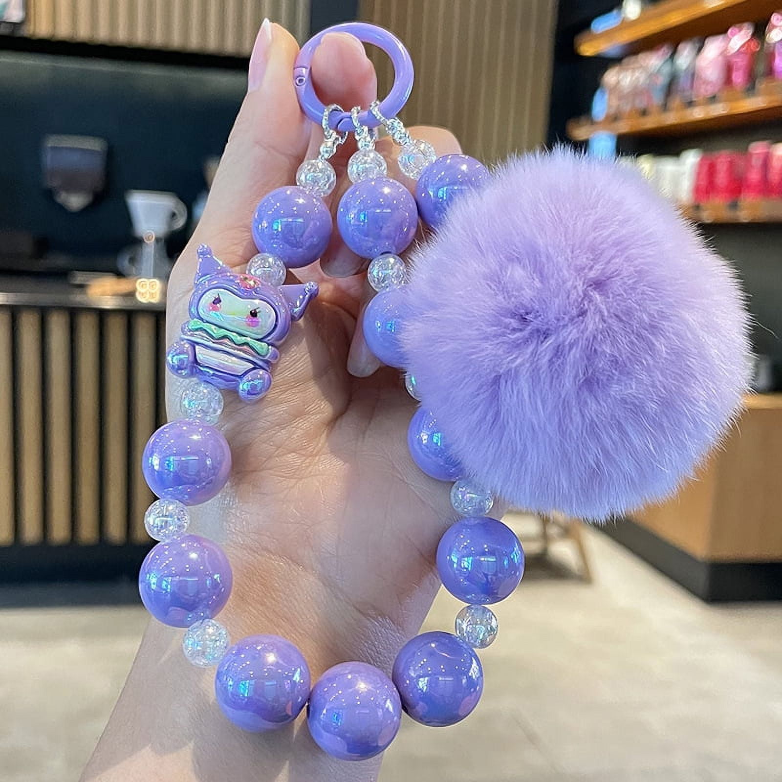 Sanrio Cinnamoroll Keychain Cute Cartoon Kuromi Pochacco Bag Decoration ...