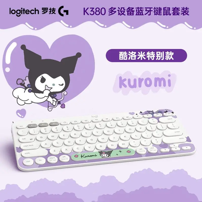 Sanrio Cinnamoroll Kuromi Wireless Keyboard Mouse Bluetooth Keyboard ...